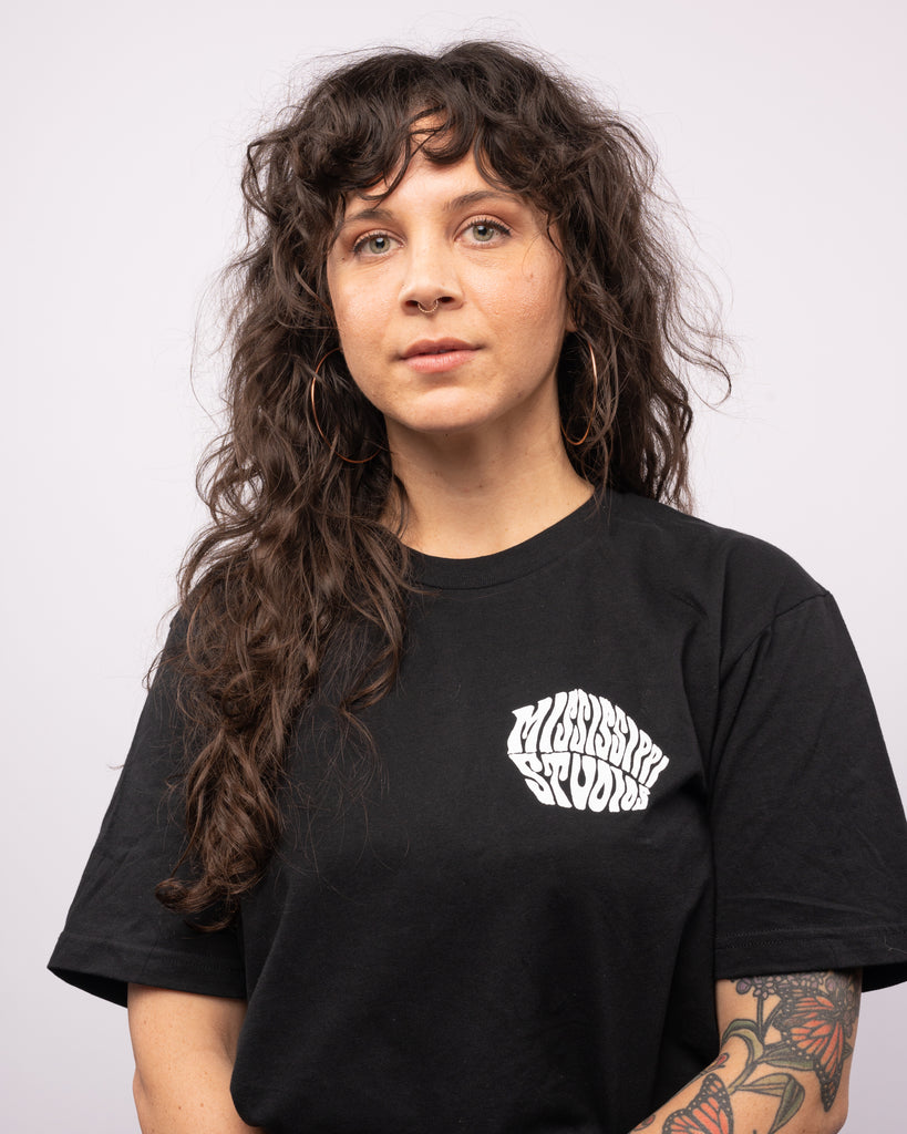 Mississippi Studios Wavy Logo T Shirt – Mississippi Studios Merch Store